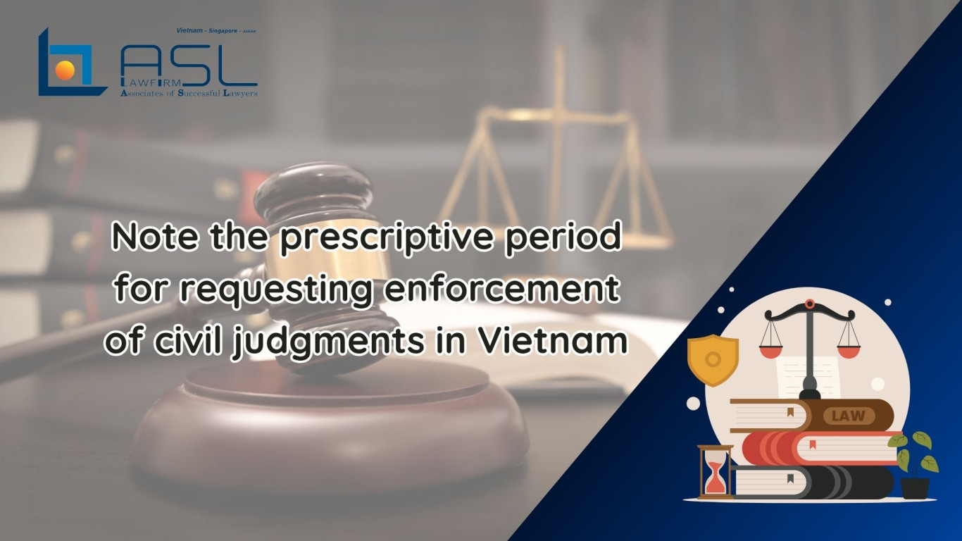 Note the prescriptive period for requesting enforcement of civil ...